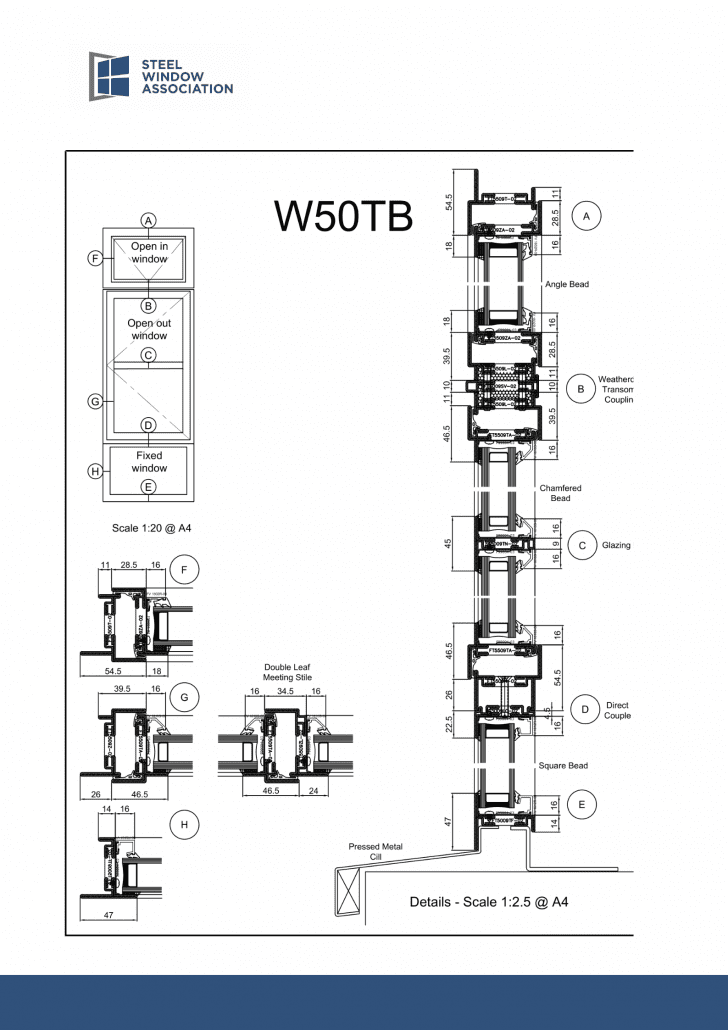 W50TB – Steel Window Association